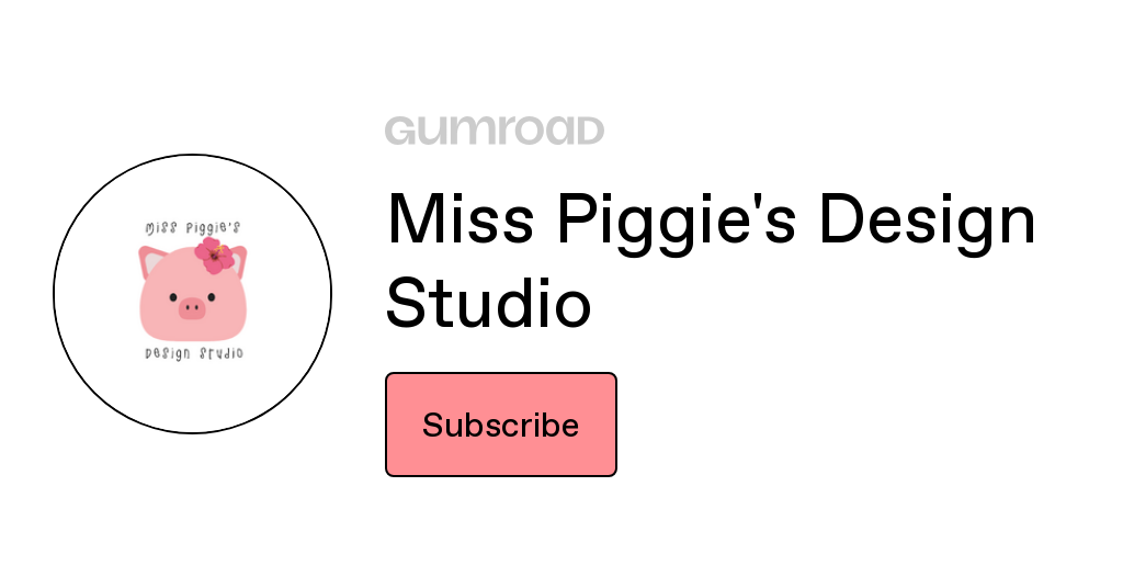 Miss Piggie's Design Studio