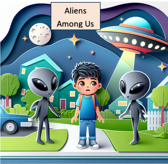 Aliens Among Us-story for kids