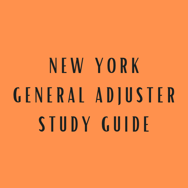 New York Study Guide General Adjuster 17-70