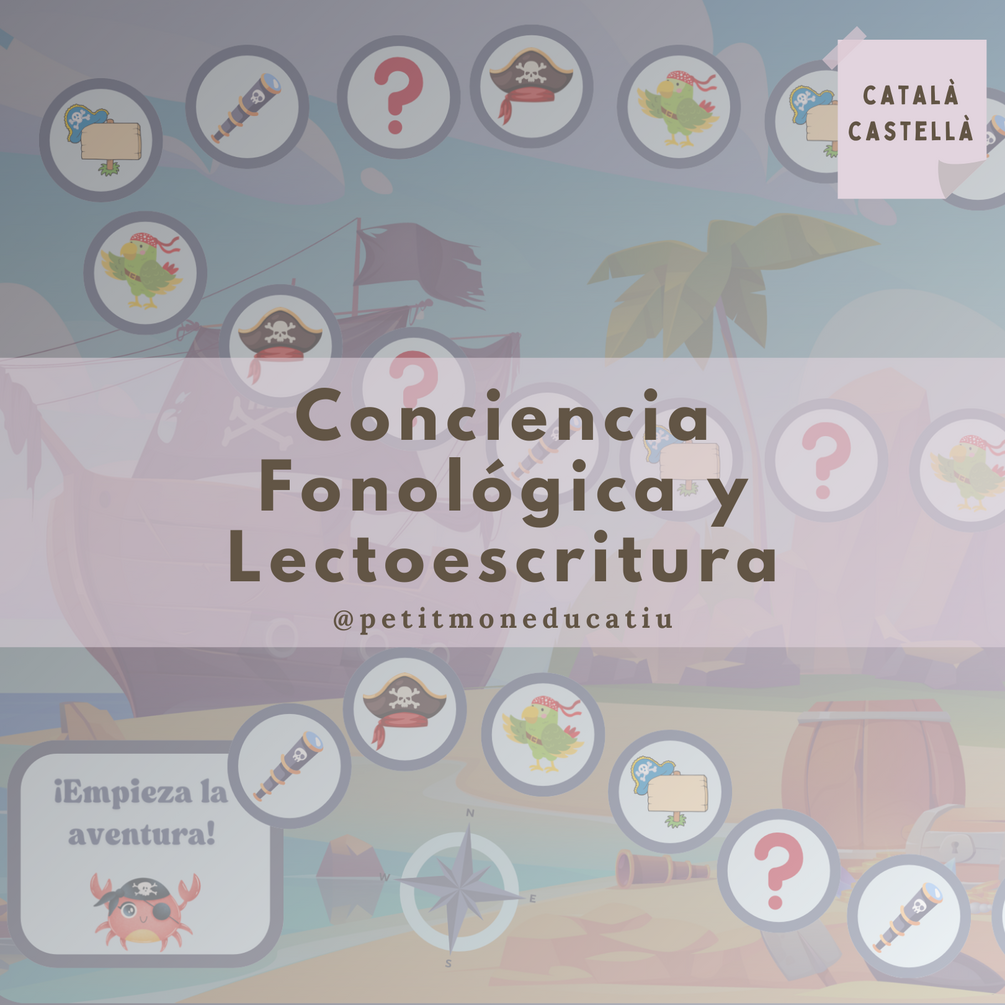 Aventura Pirata - Juego de Conciencia Fonológica y Lectoescriptura
