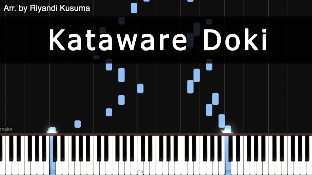 Kimi no Na wa - Kataware Doki (MIDI & Synthesia)