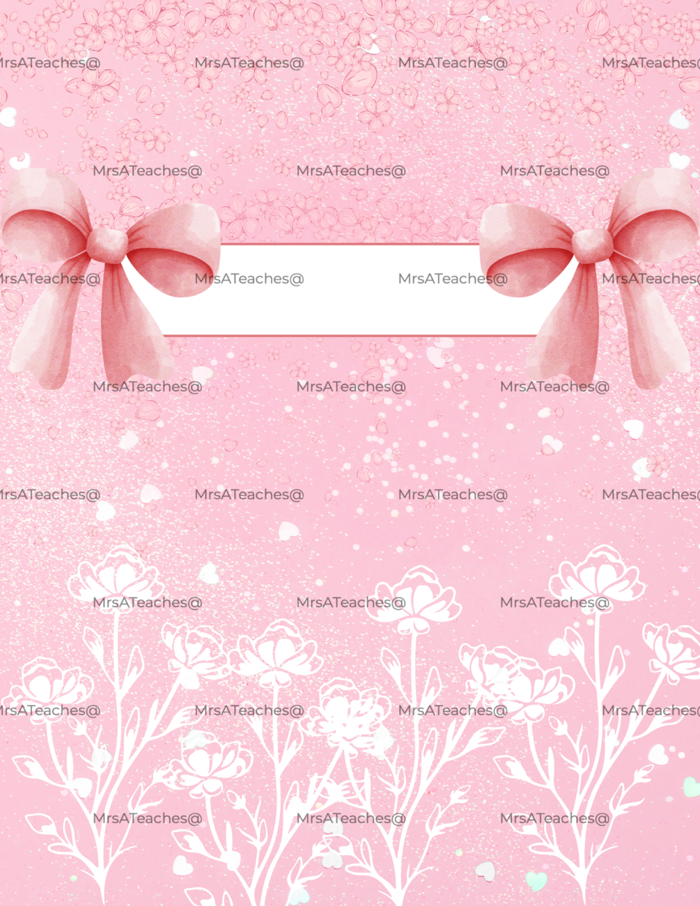 Pink Fairytale Binder Covers | Printable Classroom Organization Set ...