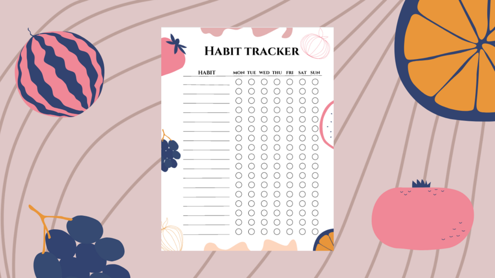 Daily Habit Tracker | Minimal & Printable PDF