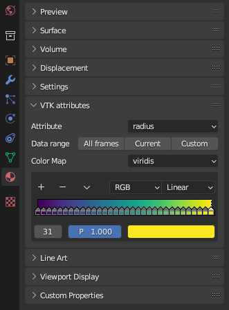 Blender add-on - VTK importer Exporter