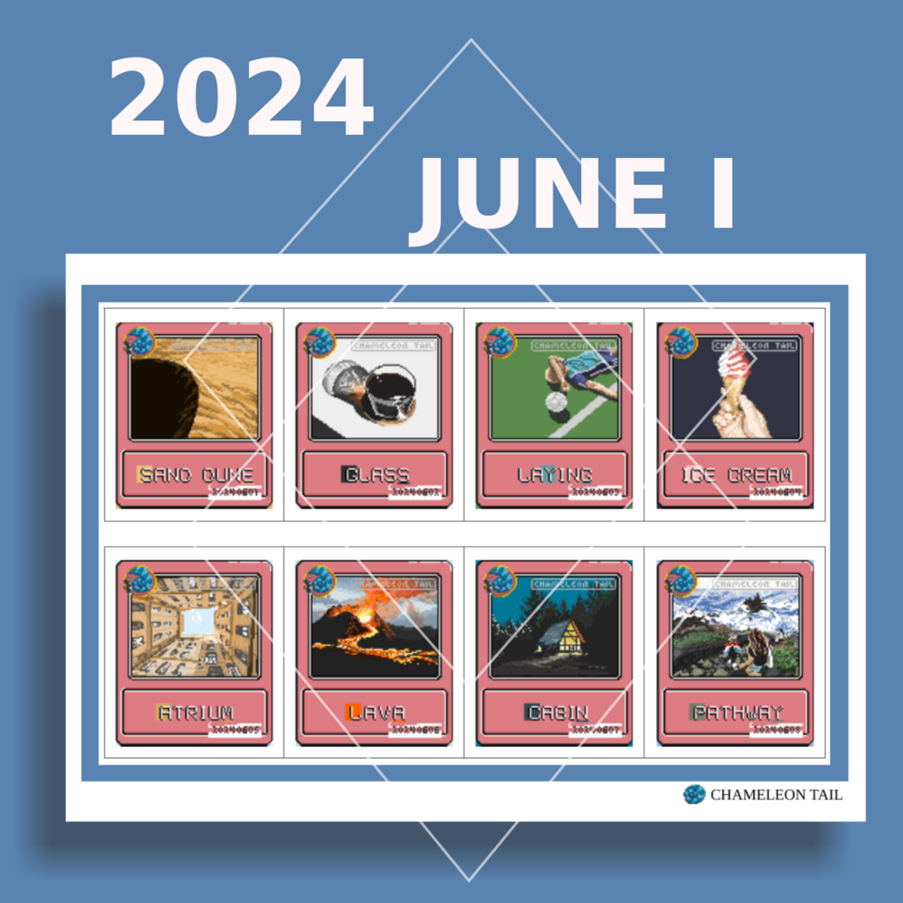 2024 JUNE - Pixel Sticker Collection