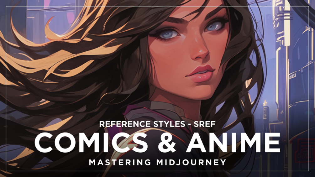 Mastering Midjourney - sref Comics
