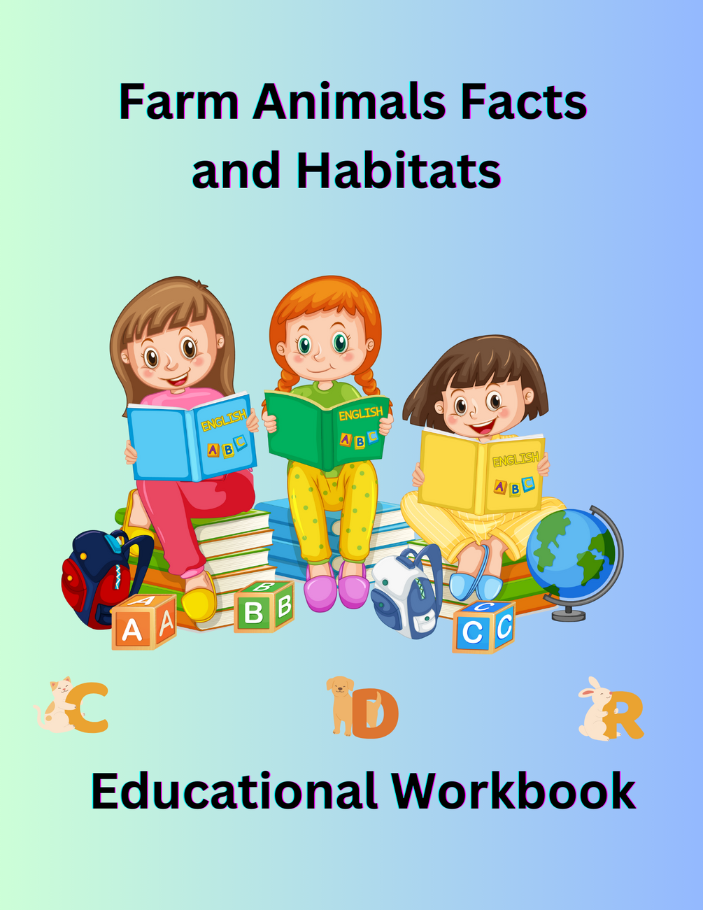 Farm Animals Facts and Habitats Educational Workbook