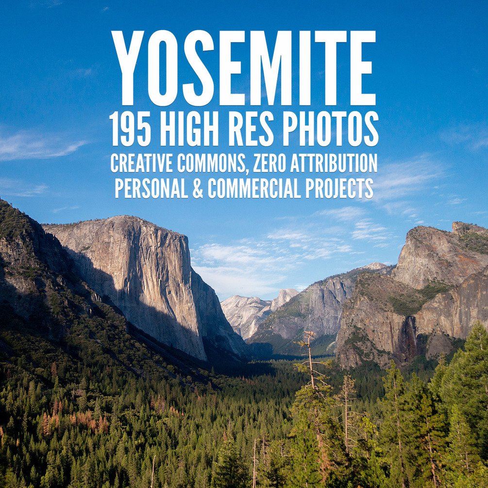 Yosemite - High-res photo reference from Noah Bradley