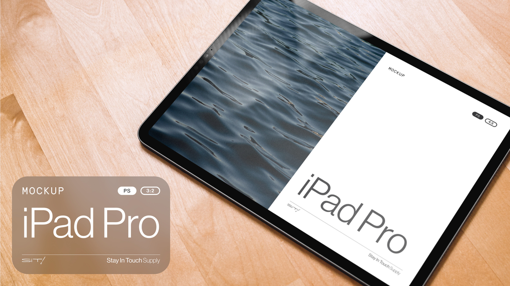 iPad Pro / PSD Mockup 2