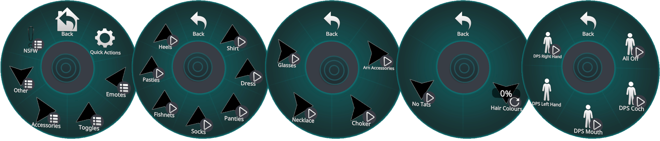Ayden & Heather (VRChat 3D Model 3.0 Physbones DPS)