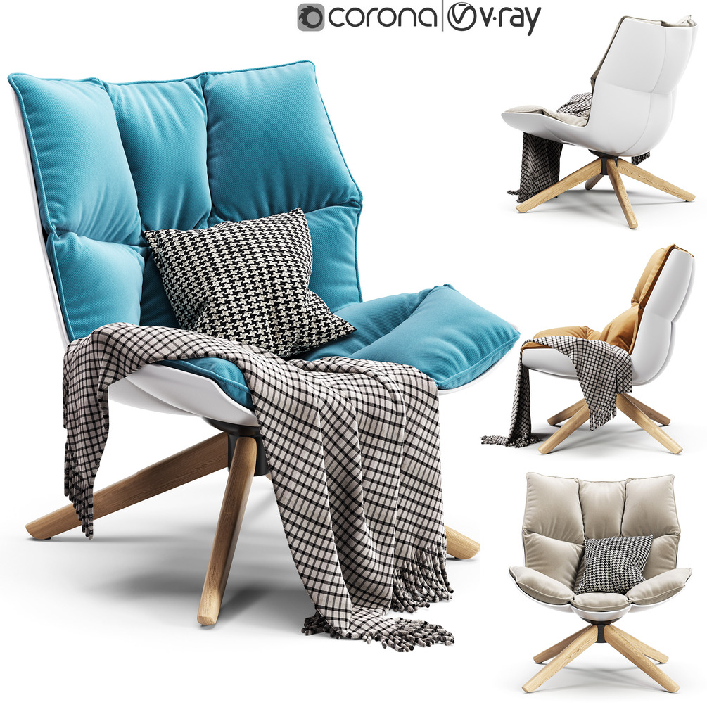 B&B ITALIA Husk Armchair