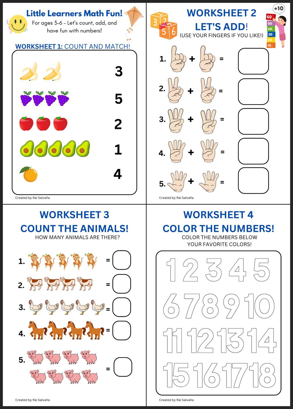 Little Learners Math Fun
