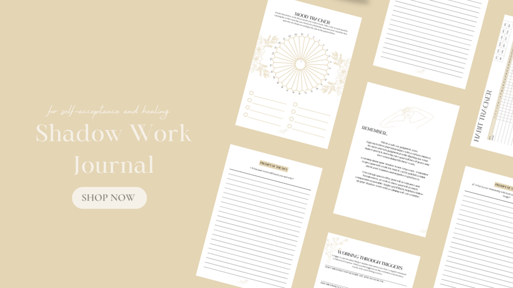 Printable Shadow Work Journal for Healing, 59-days daily prompts