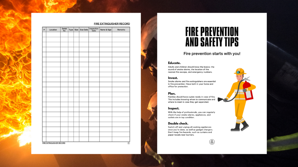 Fire Safety Log Book