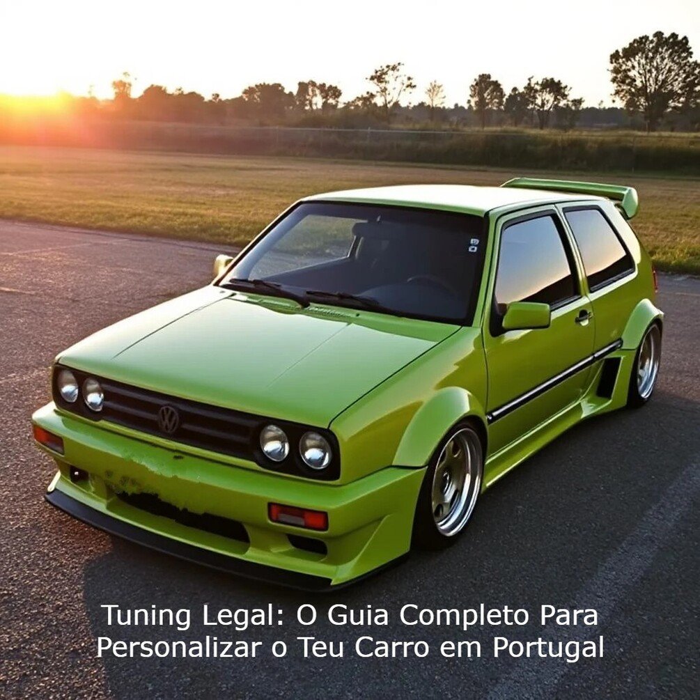 Tuning Legal: O Guia Completo Para Personalizar o Teu Carro em Portugal