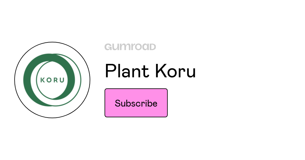 Plant Koru