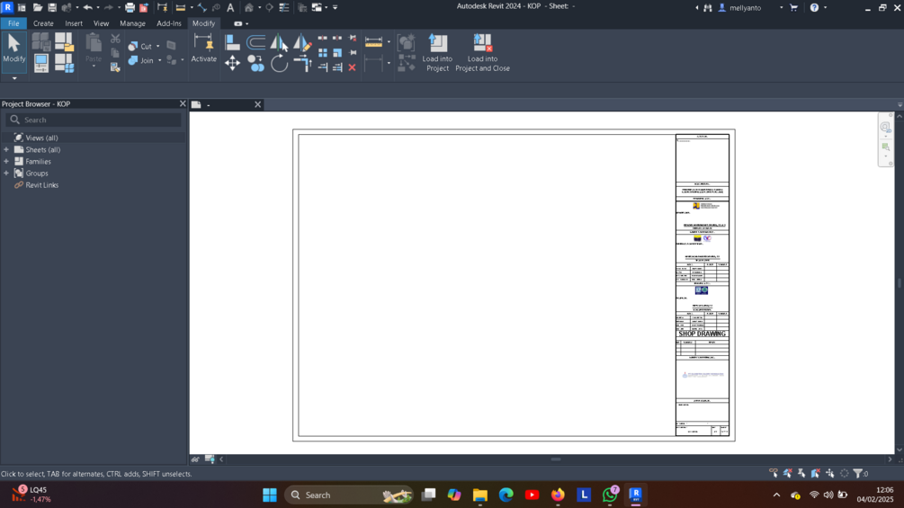 Revit Title Block Family (A0-A3) – ISO Standard