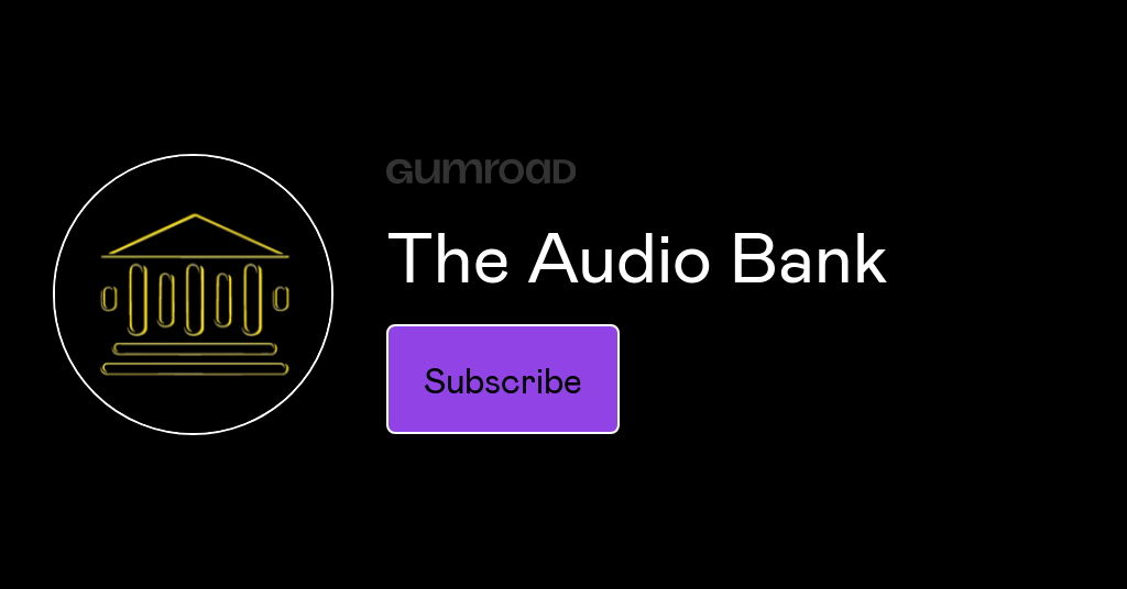 The Audio Bank