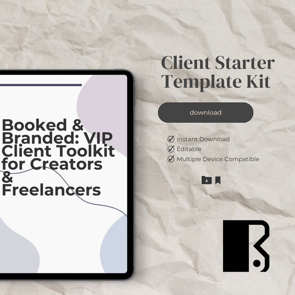 Booked & Branded: VIP Client Toolkit for Creators & Freelancers
