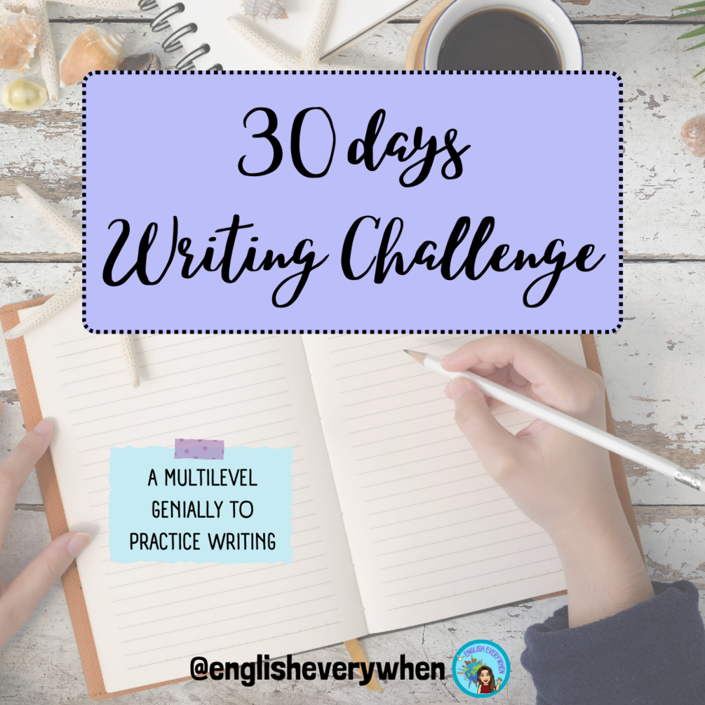30 Days Writing Challenge (multilevel)
