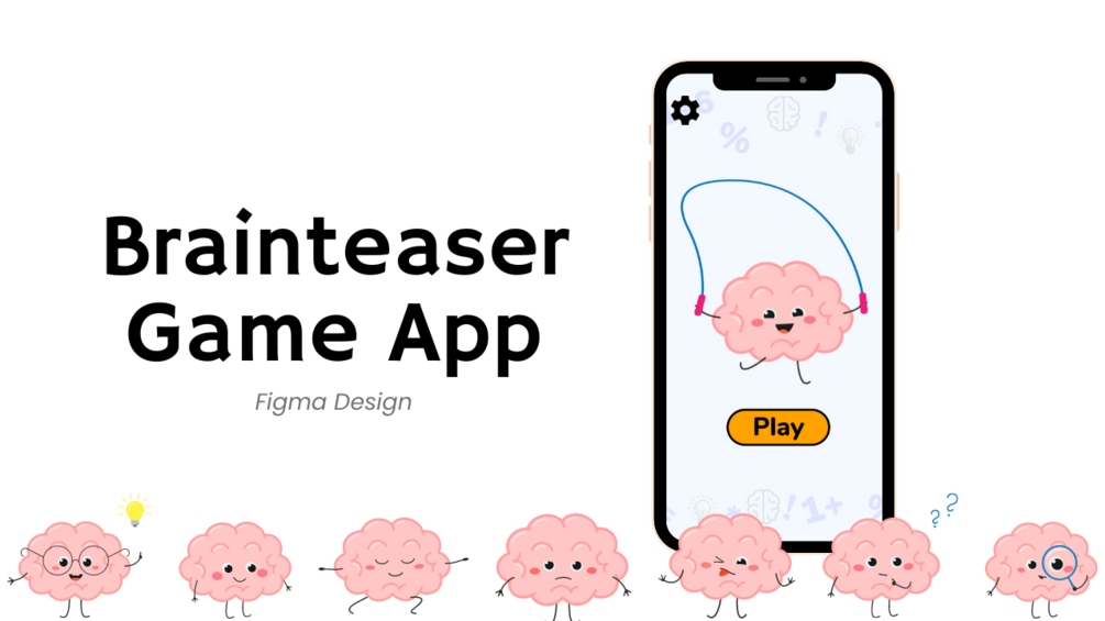 Brainteaser Game App Figma Prototype