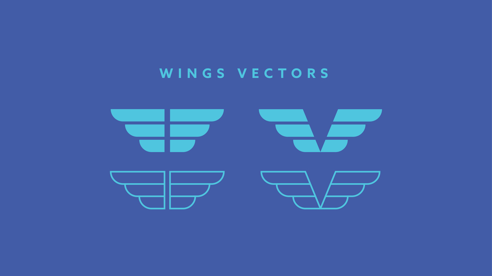 Symmetric Wings Icons