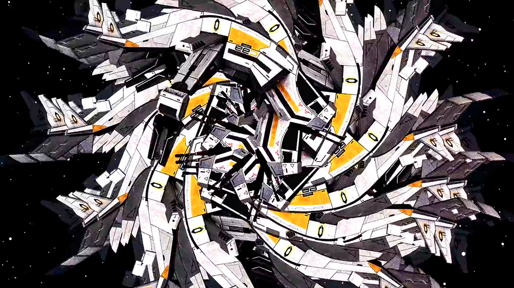 [ FREE ] VJ-LOOP - CLUTTERED PATTERN ROTATION