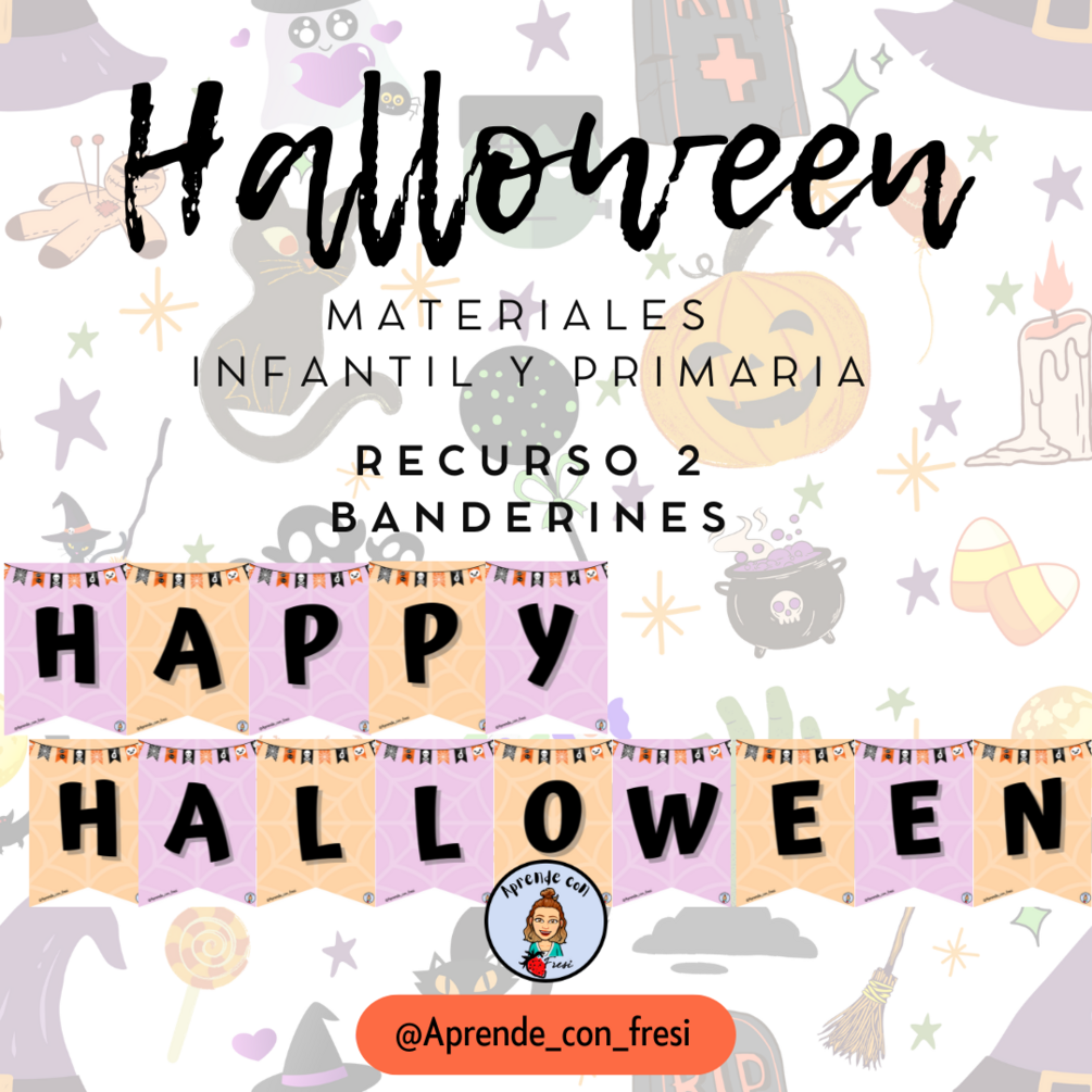 BANDERINES HALLOWEEN