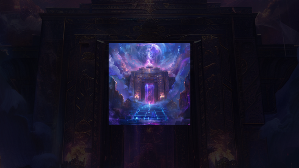 "Arcane Sanctum" - 4K Mystical Album Cover