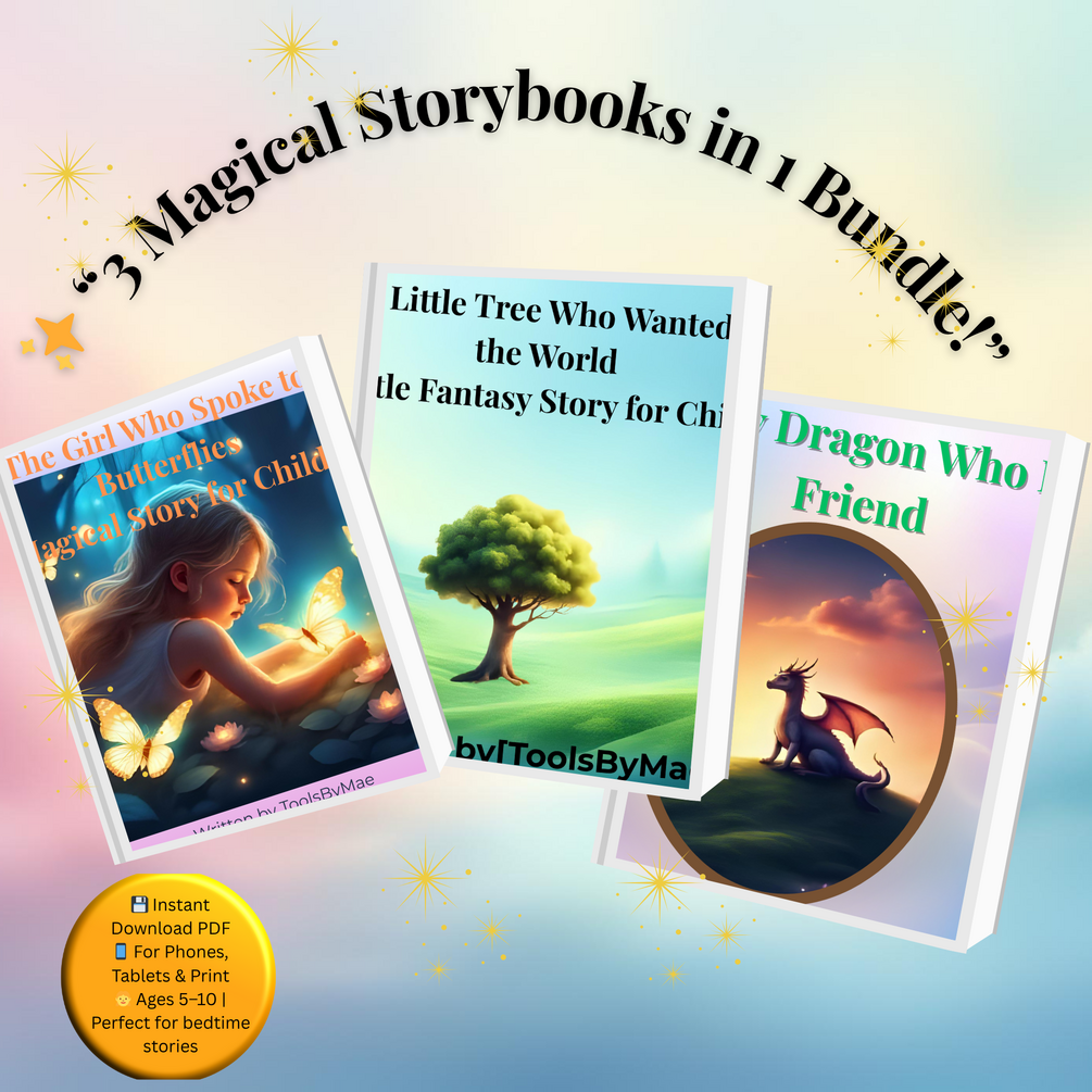 3-in-1 Magical Storybook Bundle for Kids (Ages 5–10)