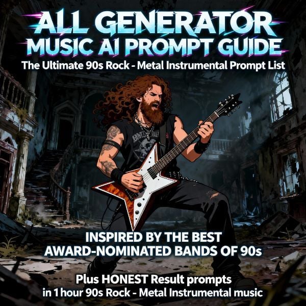 Ai Music Prompt Ai Music Ultimate 80s Rock AI Pack