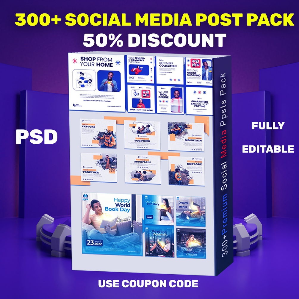 300+ Social Media Templates for Business