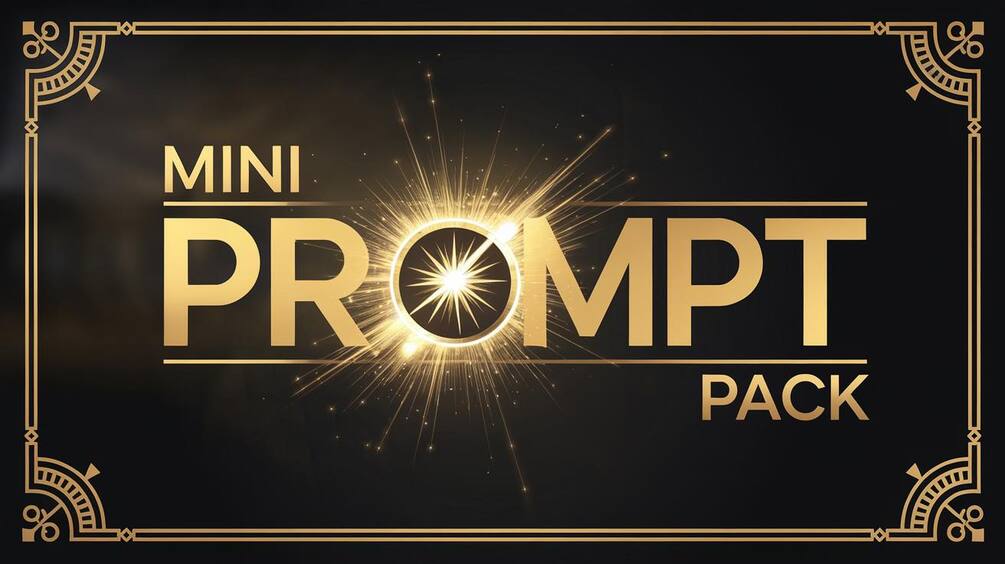 Mini Prompt Pack: 10 Free Prompts to Start Making Money with AI