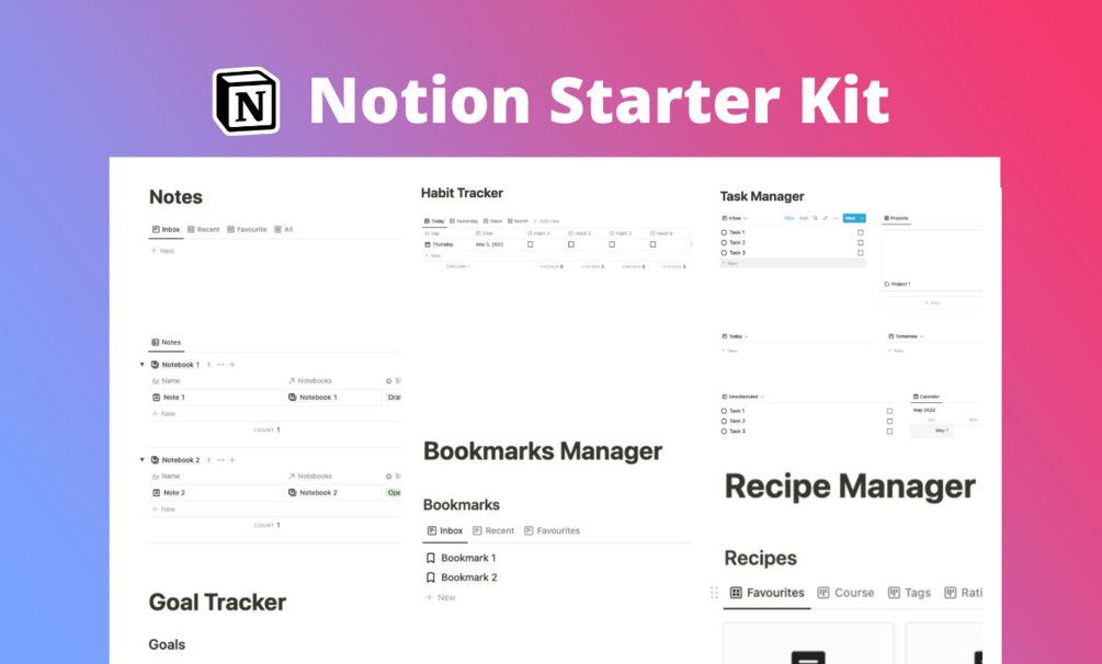 Notion Starter Kit
