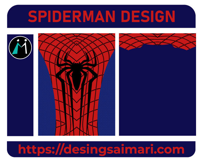 Spiderman Design Vector