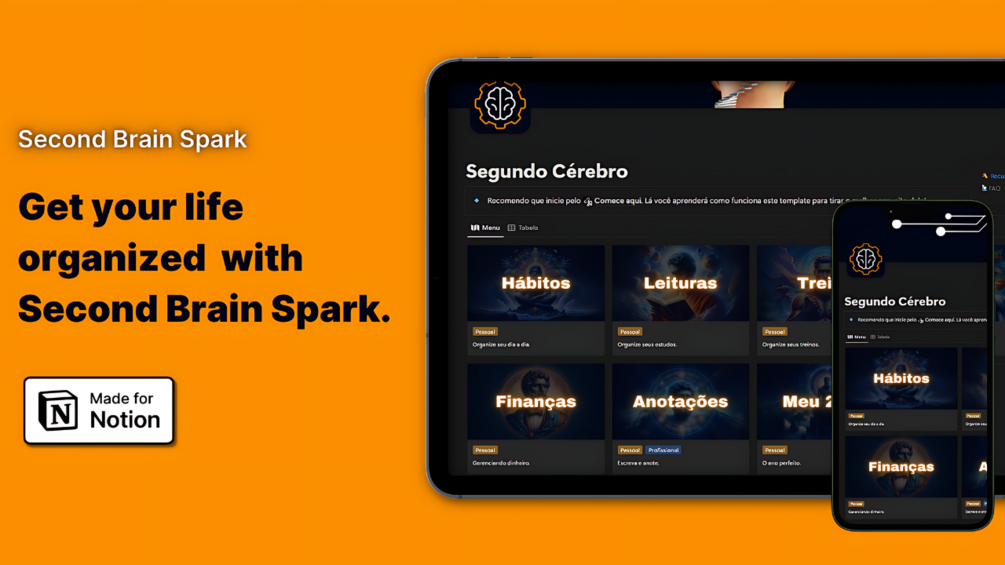 Second Brain - Spark Template