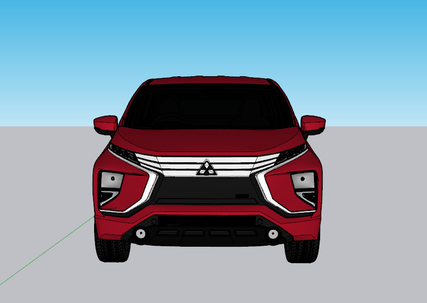 2018 mitsubishi xpander ultimate 3D model