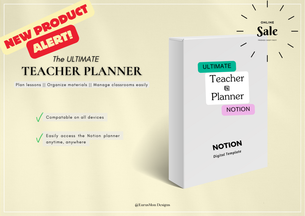 Teacher Planner Notion Template