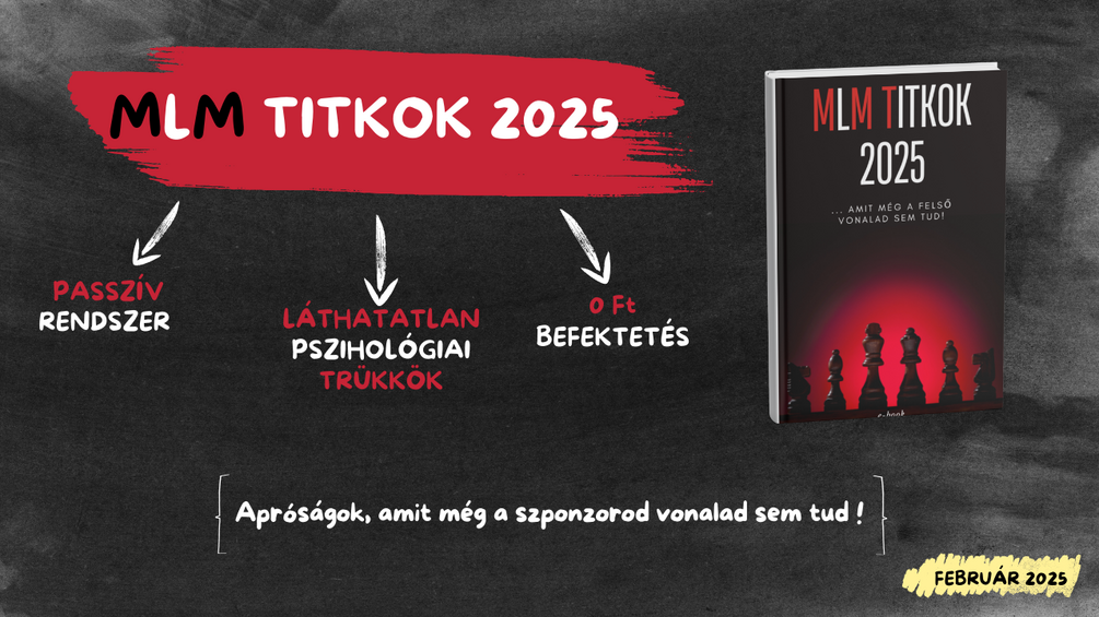 MLM Titkok 2025 e-book