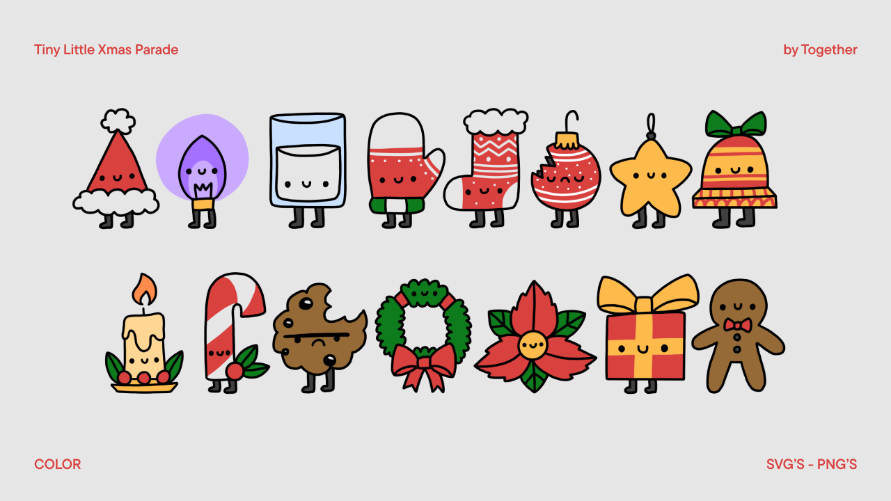 New Holiday Illustration Collections 🎨 - Pablo Stanley and Team
