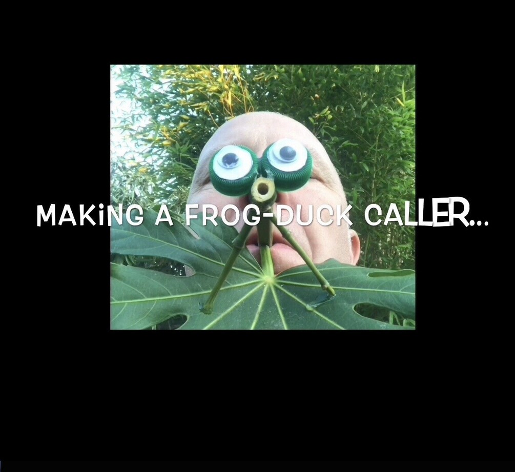 VIDEO 45 STICK-Man FROG-DUCK Caller