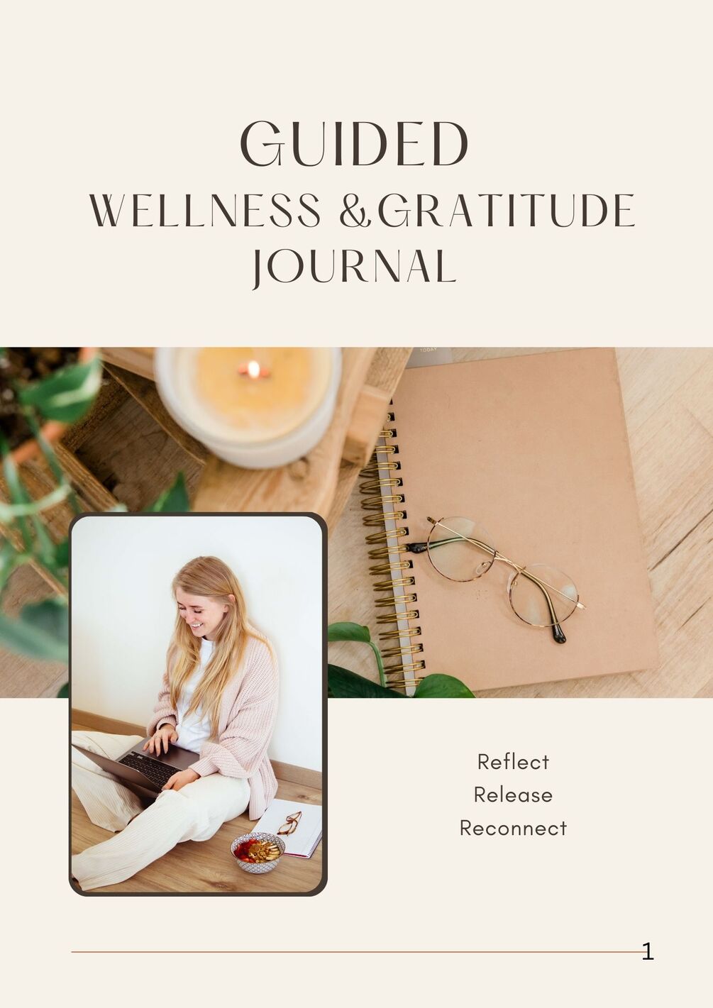 Guided Wellness And Gratitude Journal