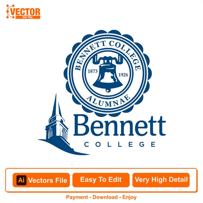 bennett college, bennett college Logo Vector, University Logo, Us ...