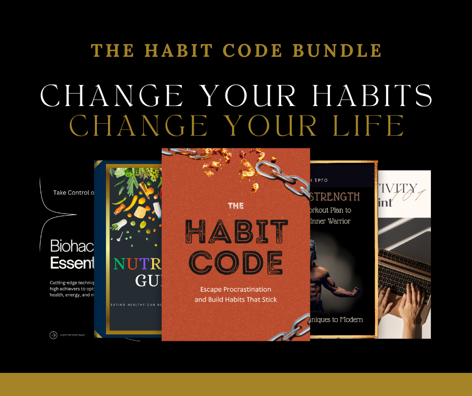 The Habit Code Bundle | Escape Procrastination & Build Habits That Stick