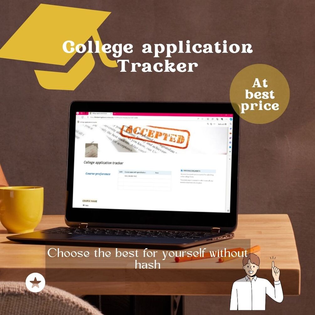 College Application Tracker