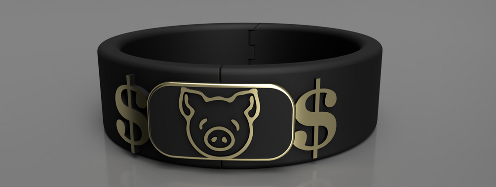 Pay Pig Collar Lvl 1 (STL)