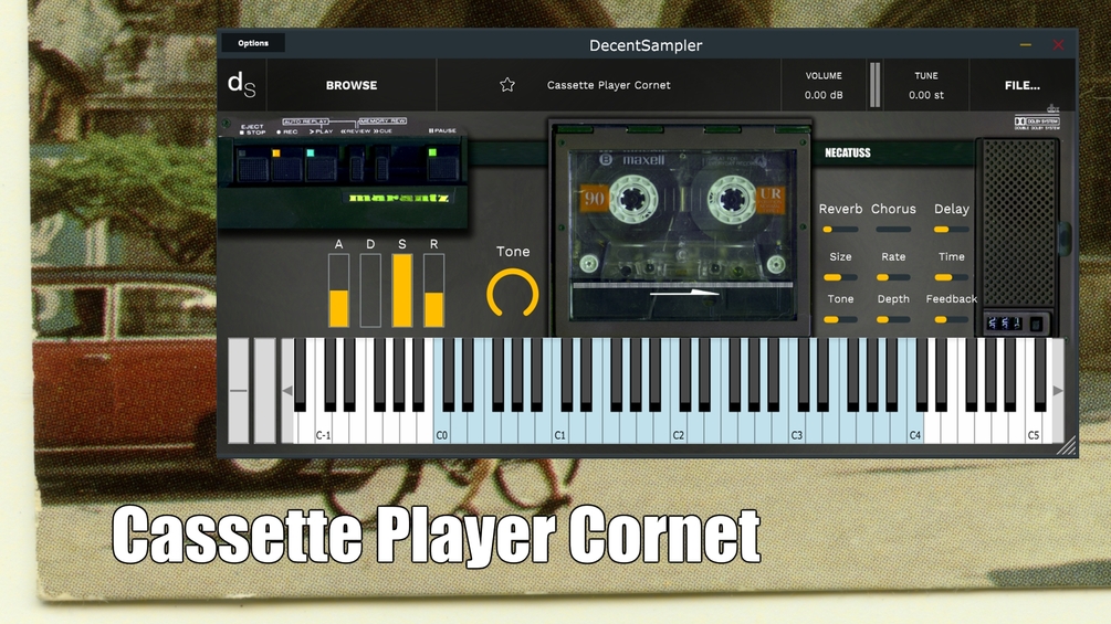 Cassette Player Cornet (Decent Sampler VST)