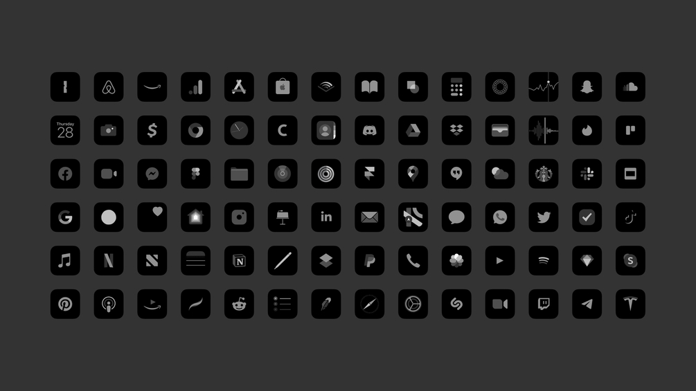Custom iOS14 Icon Set
