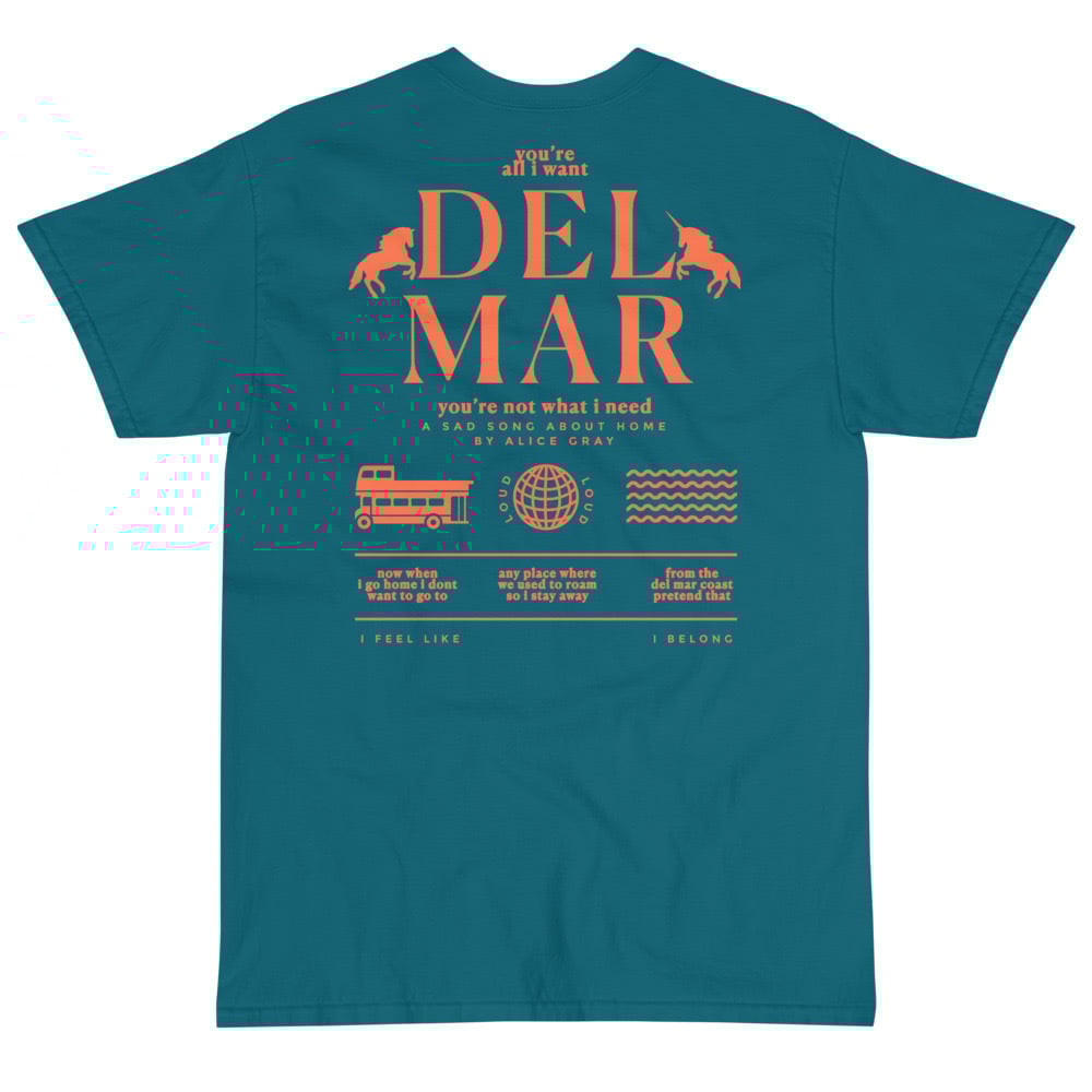 Del Mar T-Shirt - Teal