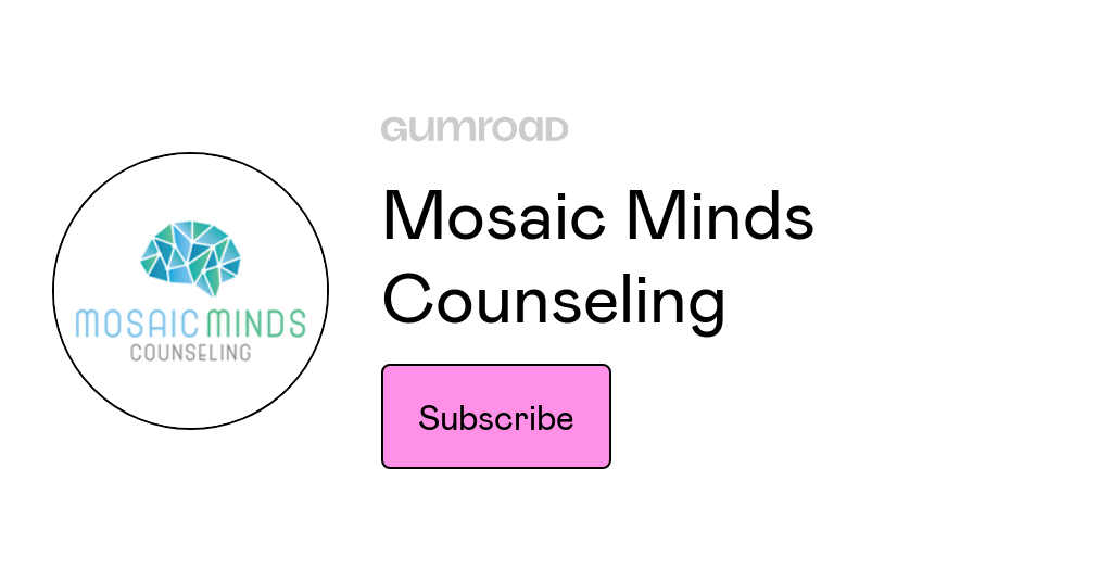 Mosaic Minds Counseling